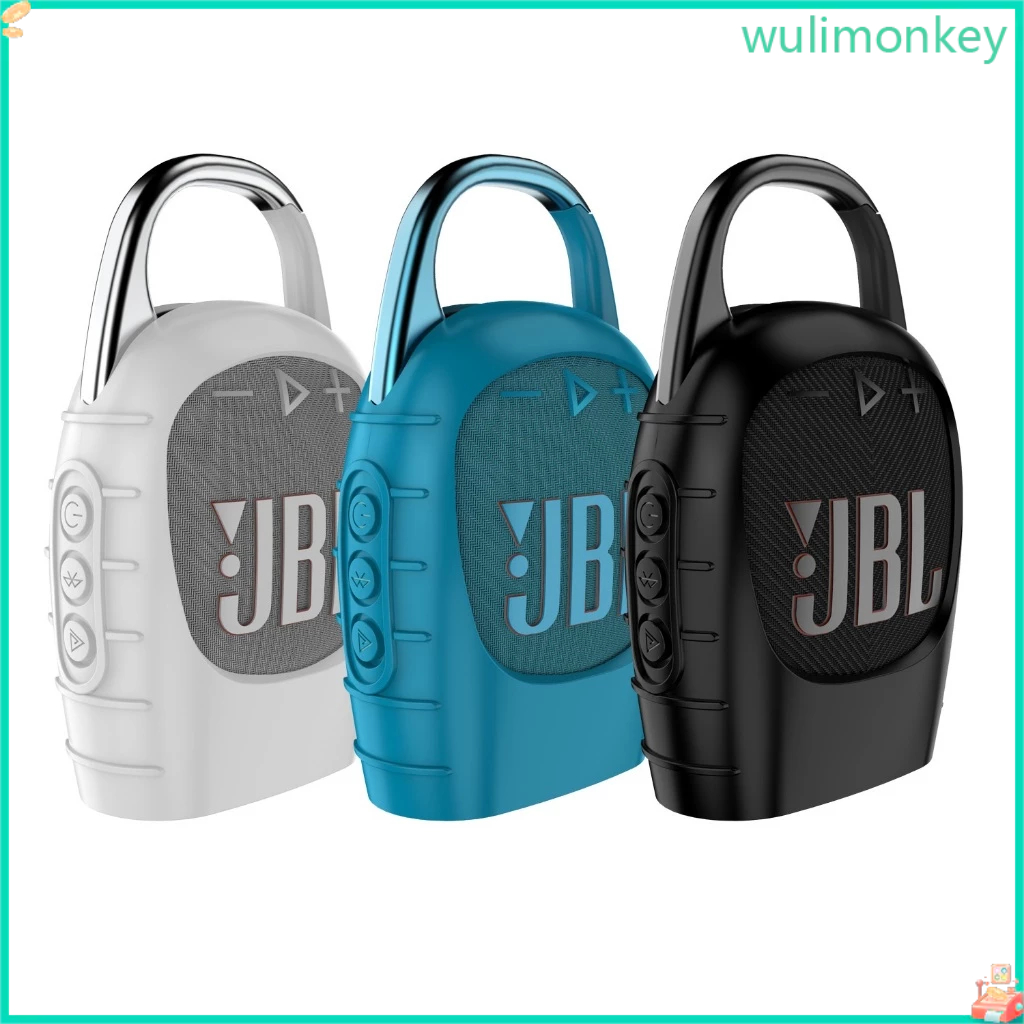 Flexible Skin Silicones Case Skin for JBL Clip 5 Speaker Bag Secures ...