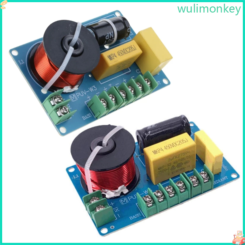 2 Pieces 3-Way Audio Frequency Dividers HiFi Filter Circuit Board ...