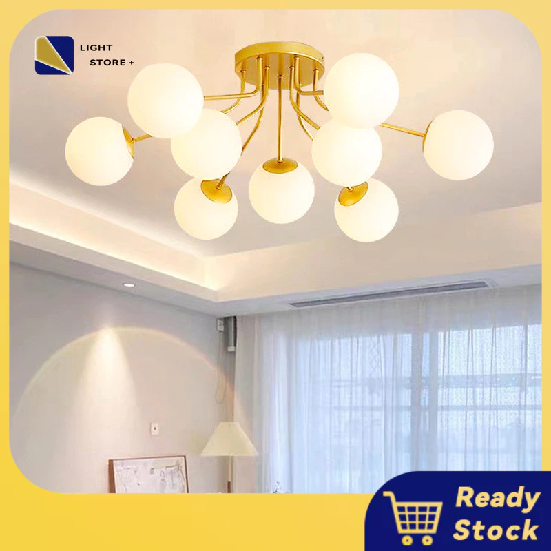 Nordic Magic Bean Ceiling Light LED Light Living Room Ceiling Light ...