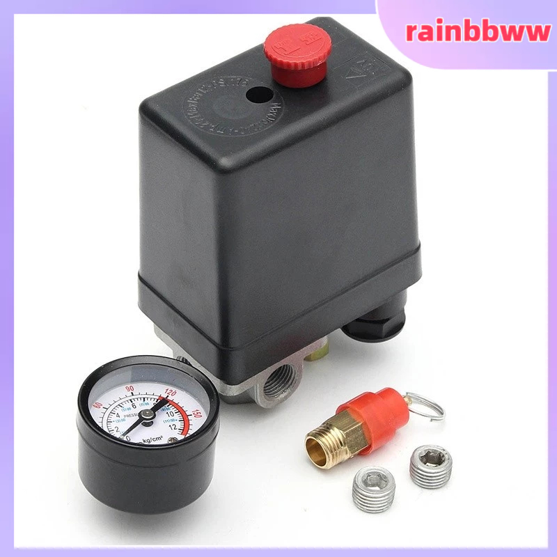[Home]175psi 4 Port Air Compressor Pressure Switch Manifold Regulator ...