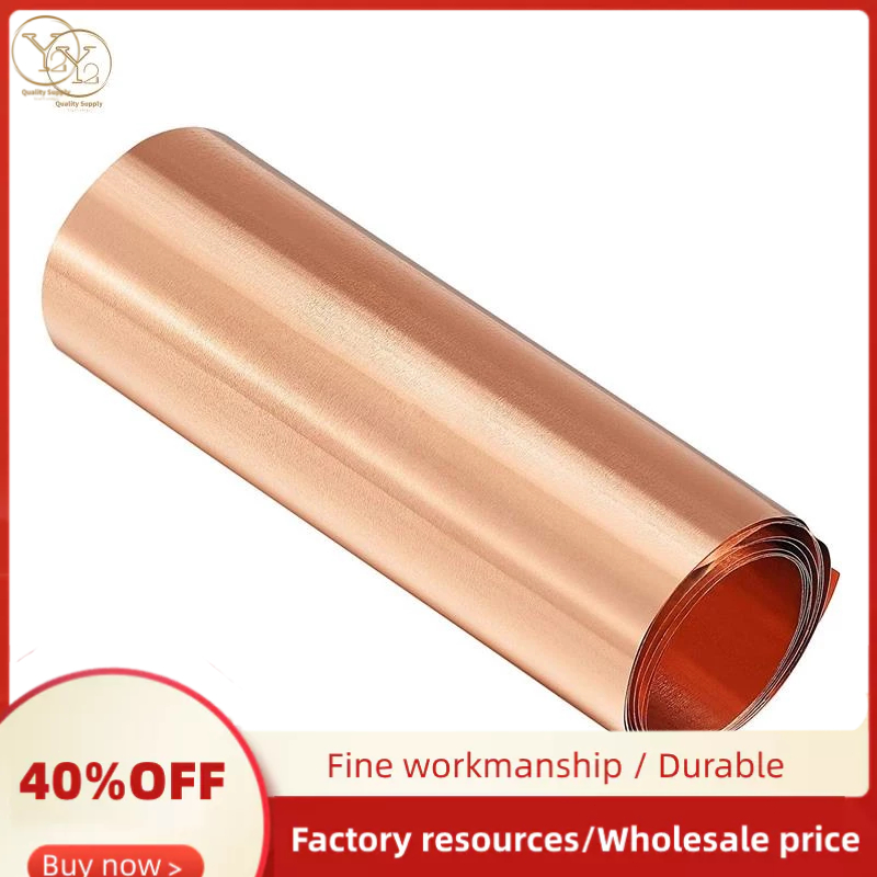 Copper Sheet Roll, Metal Foil Plate 1000mm x 100mm | Shopee Philippines