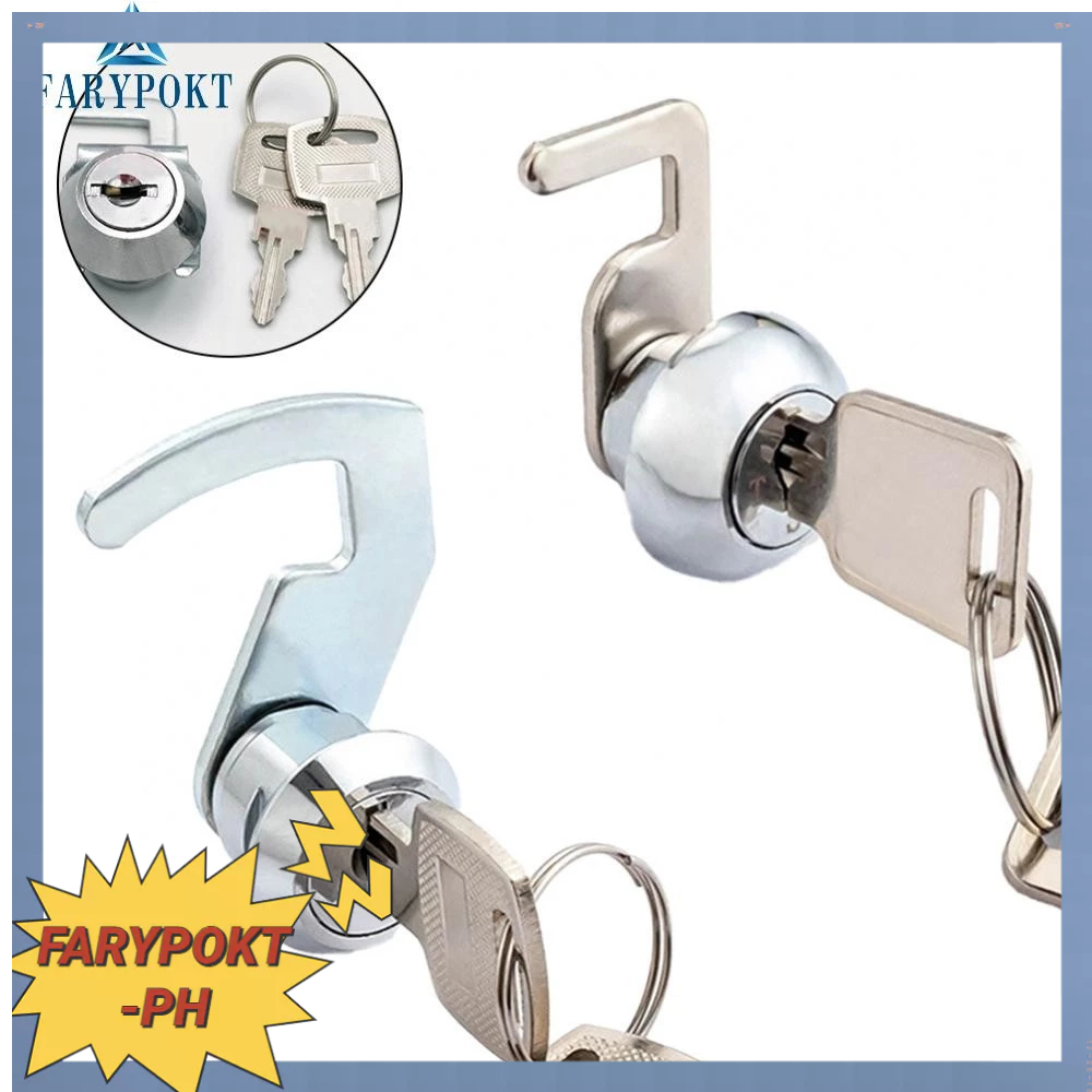 Cylindrical Key Design Zinc Alloy Cam Lock with Quick Clip for Enhanced ...