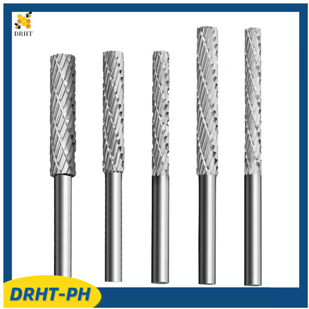 DHEART~Rotary File 4×5×60mm 4×6×54mm High Speed Steel Sharp 4×4×54mm 4× ...