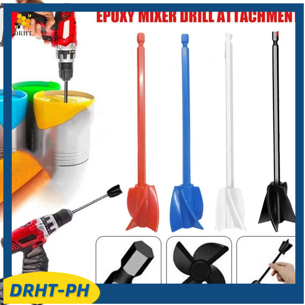 DHEART~Hybrid Drill Bit Resin Head Stirrer Accessories Attachment ...