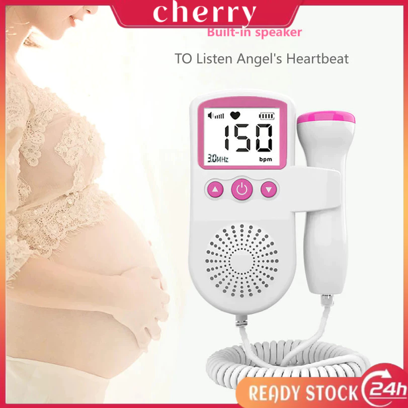 Fetal Doppler Heart Rate Monitor for Baby Pregnancy Heartbeat Detector ...