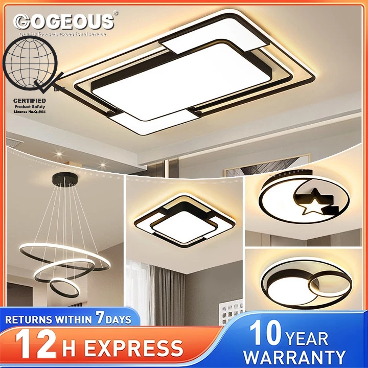GOGEOUS LED Ceiling Lights Modern Design Living Room Light Modern ...