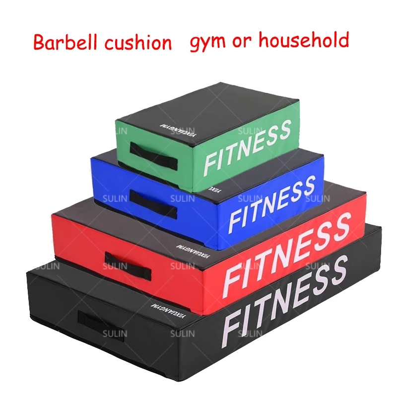 Barbell Cushion Gym Hard Pull Weightlifting Table Soundproof And Shock ...