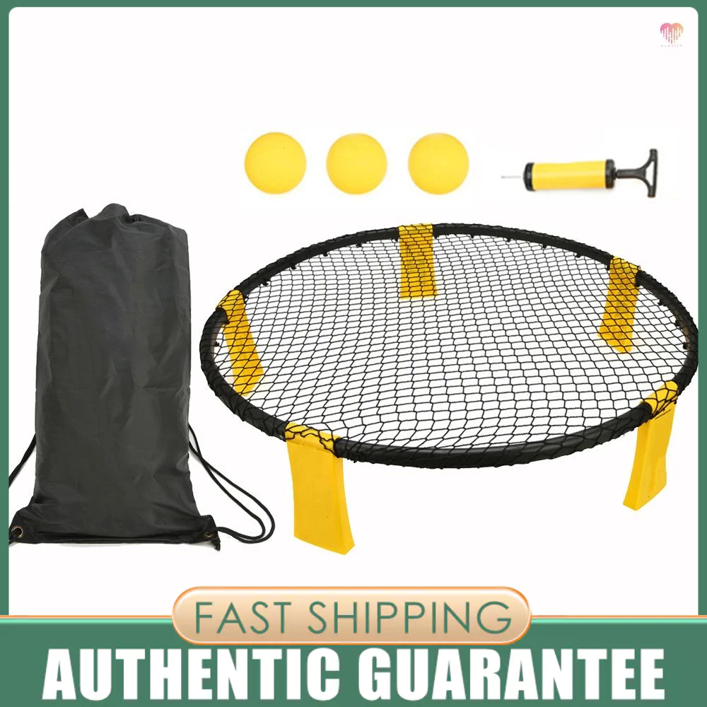 （mywatch TOOL）Mini Beach Volleyball Spike Game Balls Set Outdoor Team ...