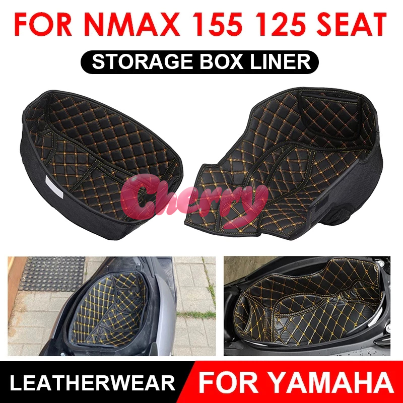 Nmax v2 v1 v3 NMAX 155 U Box Inner Leather Compartment Cover NMAX V2 ...