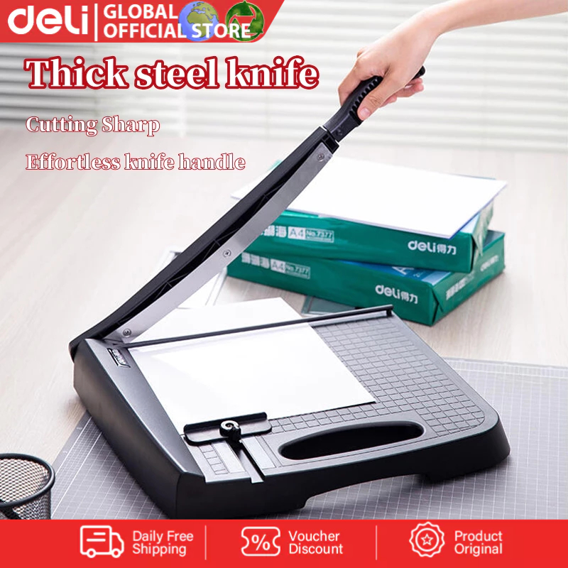 Deli Paper Cutter Manual Paper A4 Photo Trimmers Cutter Scrapbook ...