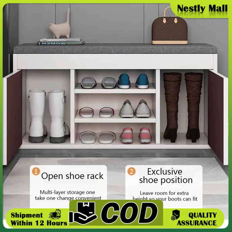 Shoe changing stool, shoe cabinet, seat stool integrated, shoe cabinet ...