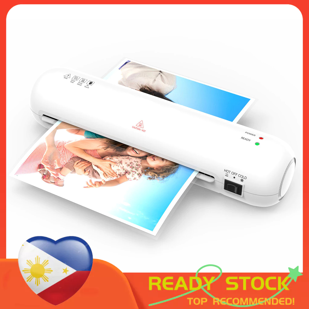 Limited time discount Desktop Laminator Machine Set A4 Size Hot and ...