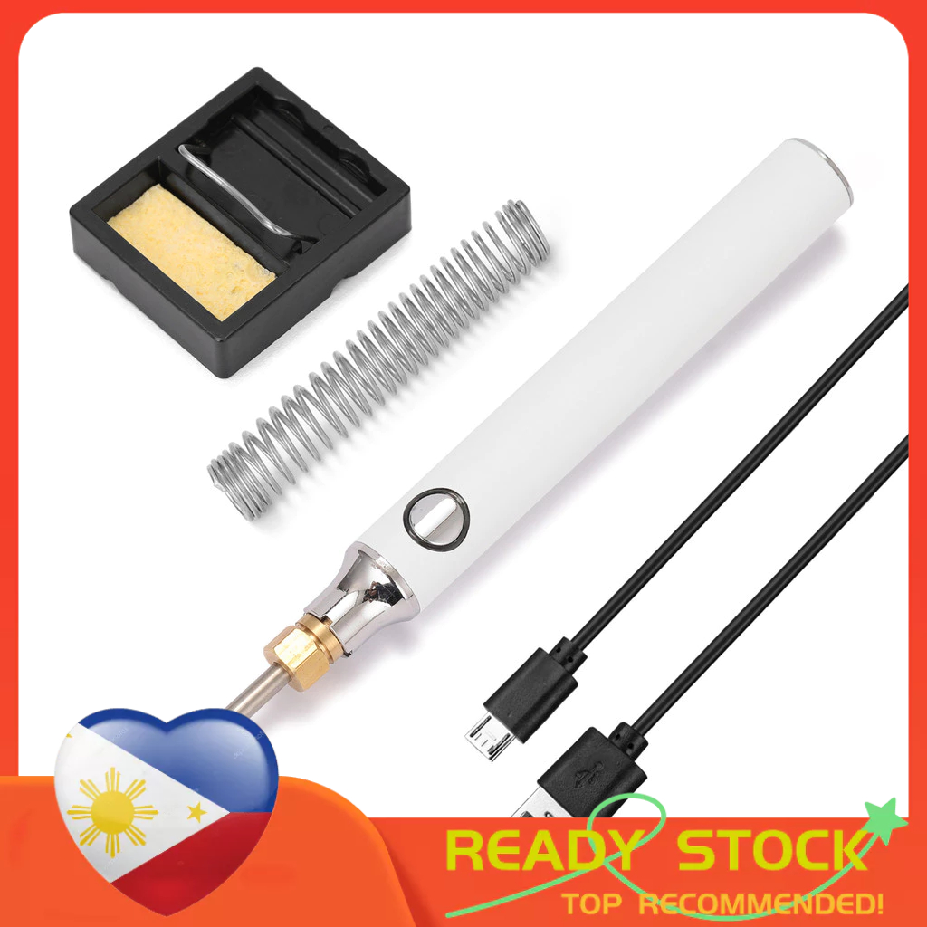 ⚡️Mabilis na Paghahatid⚡️HANDSKIT USB Power Supplying Soldering Iron 5V ...
