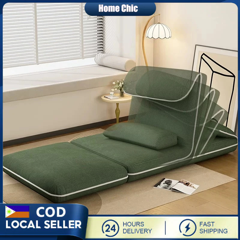 Sleepable and Reclinable Tatami Small Sofa Multi-functional Leisure ...