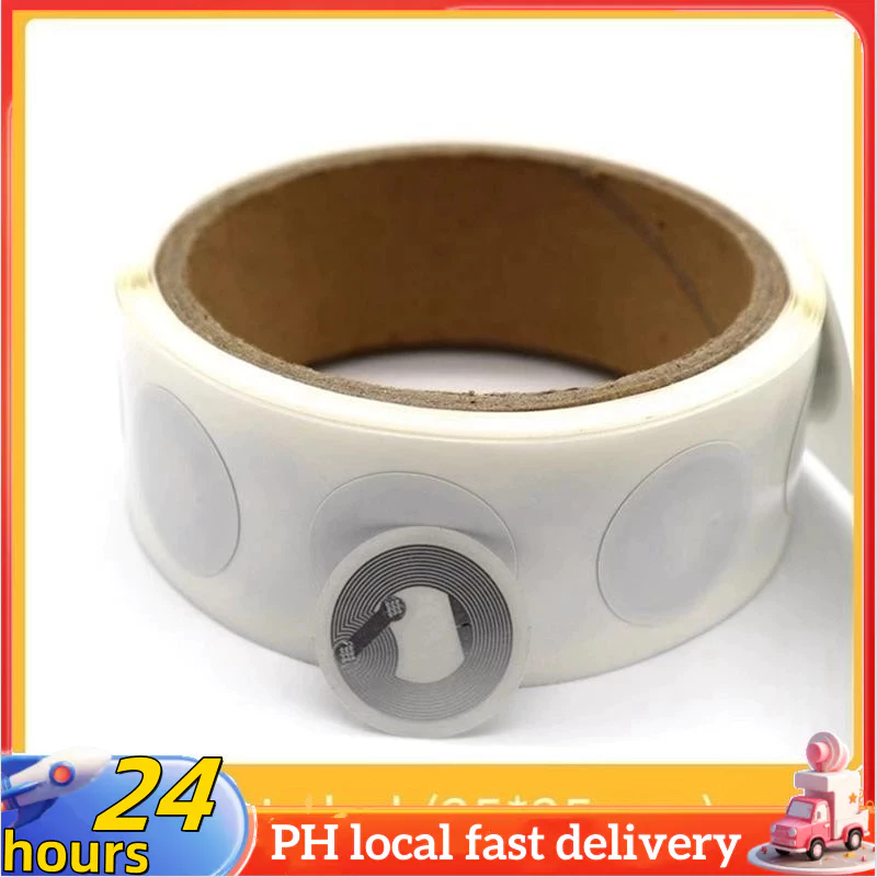 [hot sale]100Pcs NFC Ntag213 Nfc Label Sticker 13.56MHz ISO14443A NTAG ...