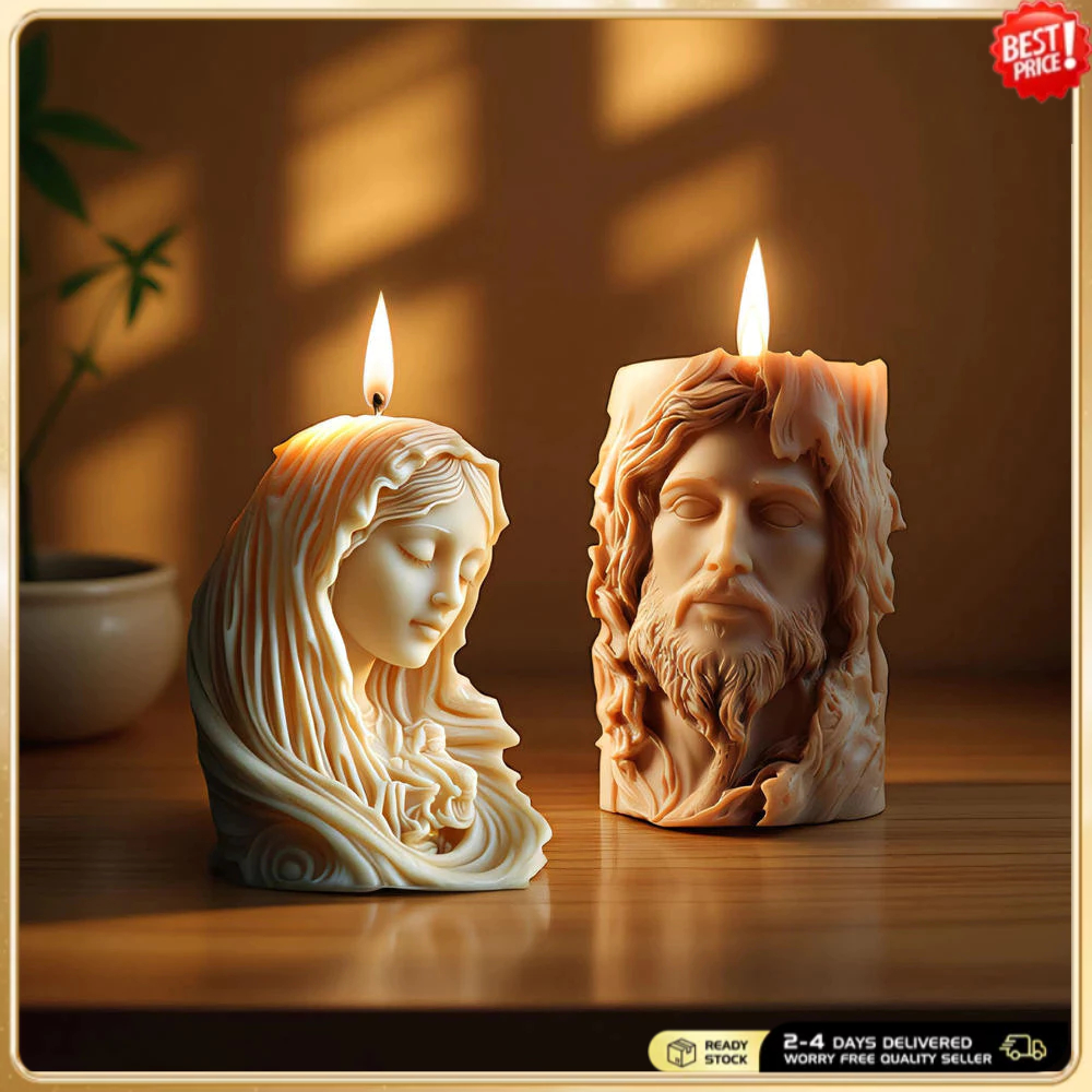 3D Figures Mold Candle Soap Silicone Mold,Scented Wax Melt Molds,Aroma ...