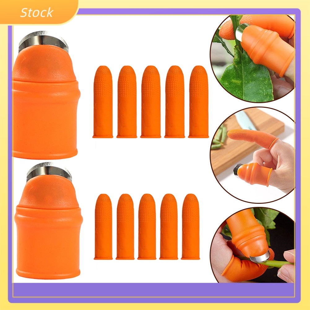 【ELECTROSTORE】 Thumb Cutter Vegetables Tomato Fruit Picker Sepa ...