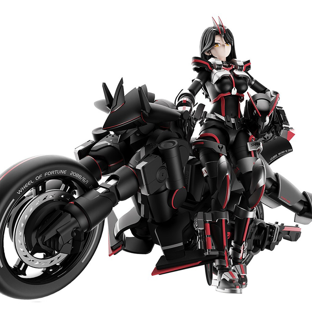 HIPLAY YUBO Warrior Goddess Shark 1/12 Scale Model Kit | Shopee Philippines