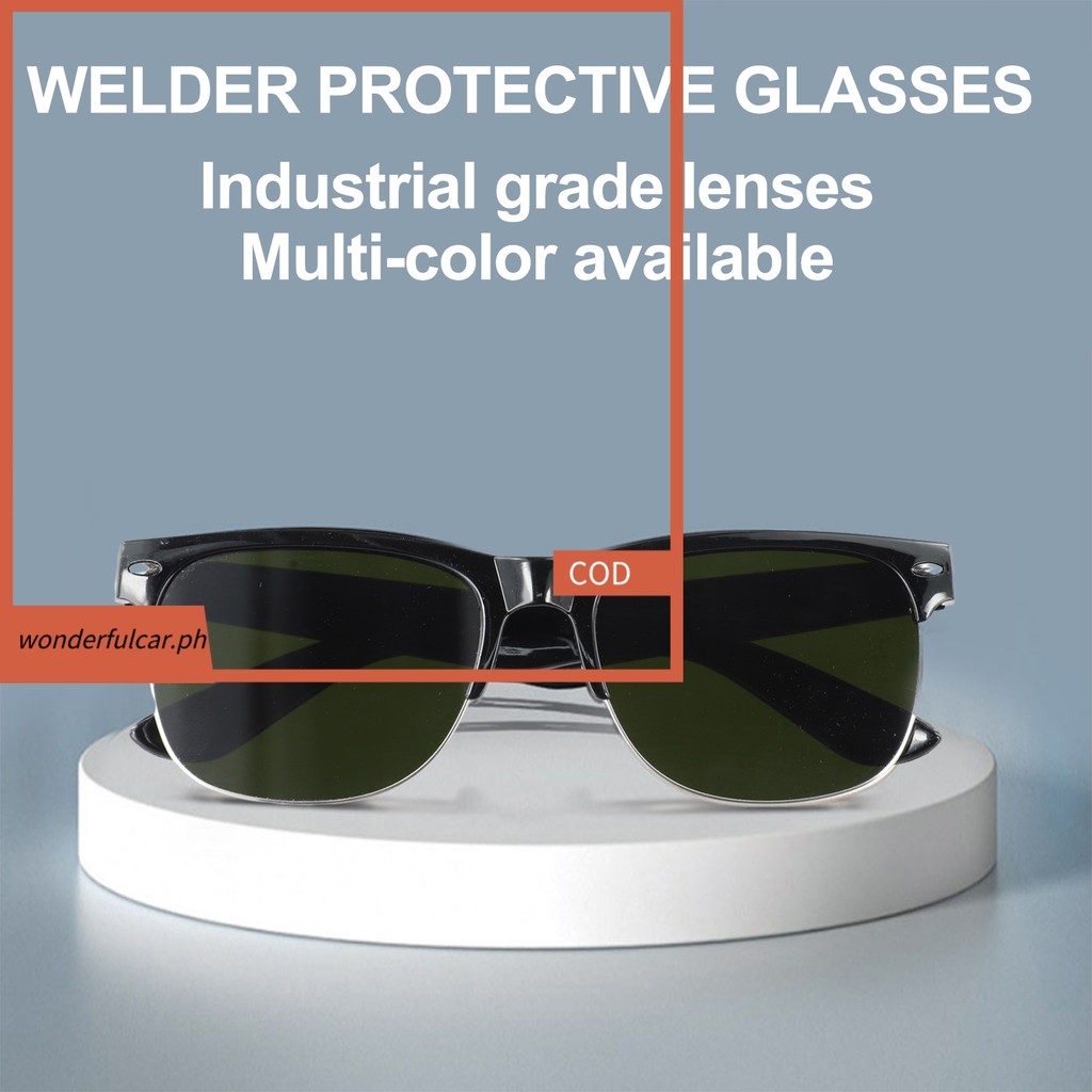 [COD] 1PCS Welding Glasses Sunglasses Glass Lenses Welder Welding ...