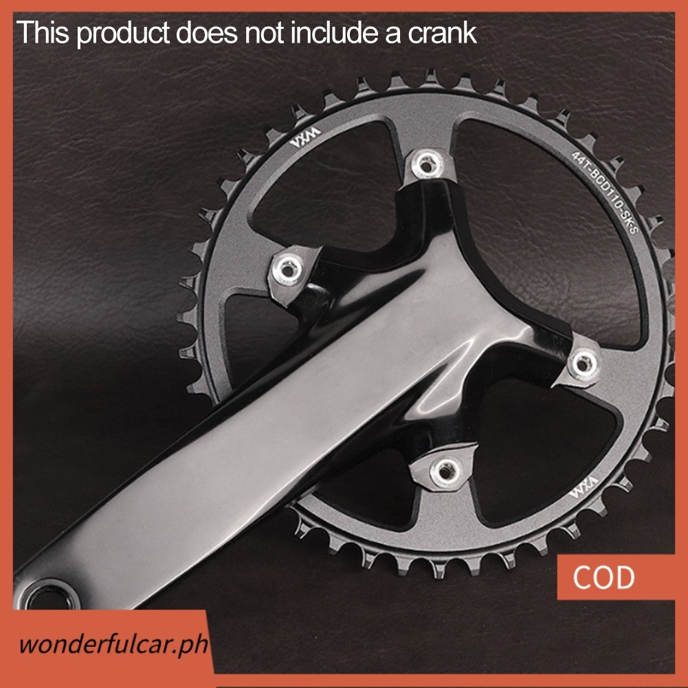 [COD] Road Bike Single Chainwheel 110BCD 4 Bolts 36T-44T Narrow Wide ...