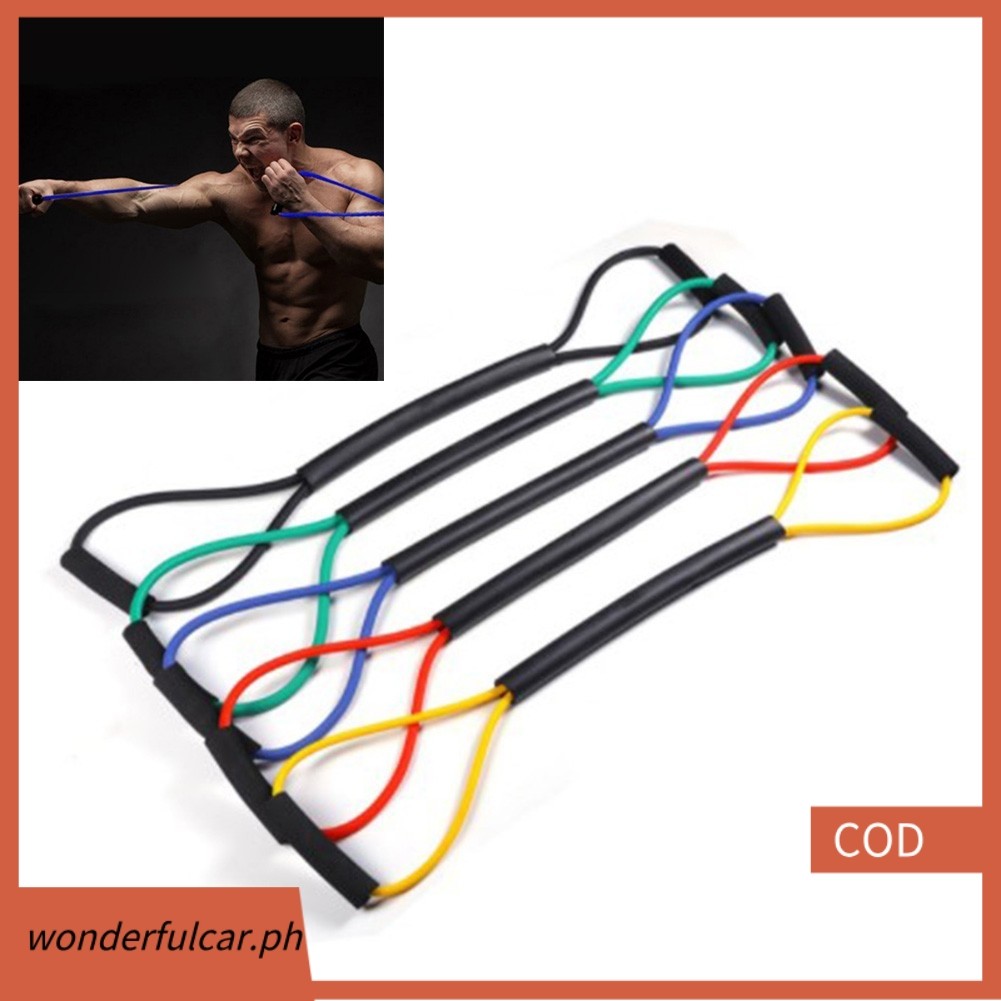 [COD] MMA Boxing Resistance Bands Rubber Speed Training Pull Ropes ...