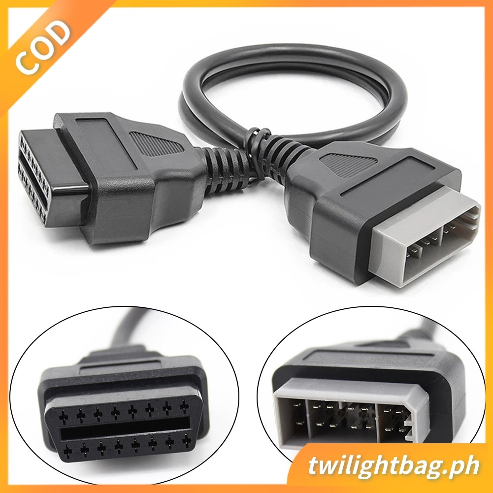 [COD] 14Pin to 16PIN OBD1 OBD2 Cable for Nissan For ELM327 Scanner ...