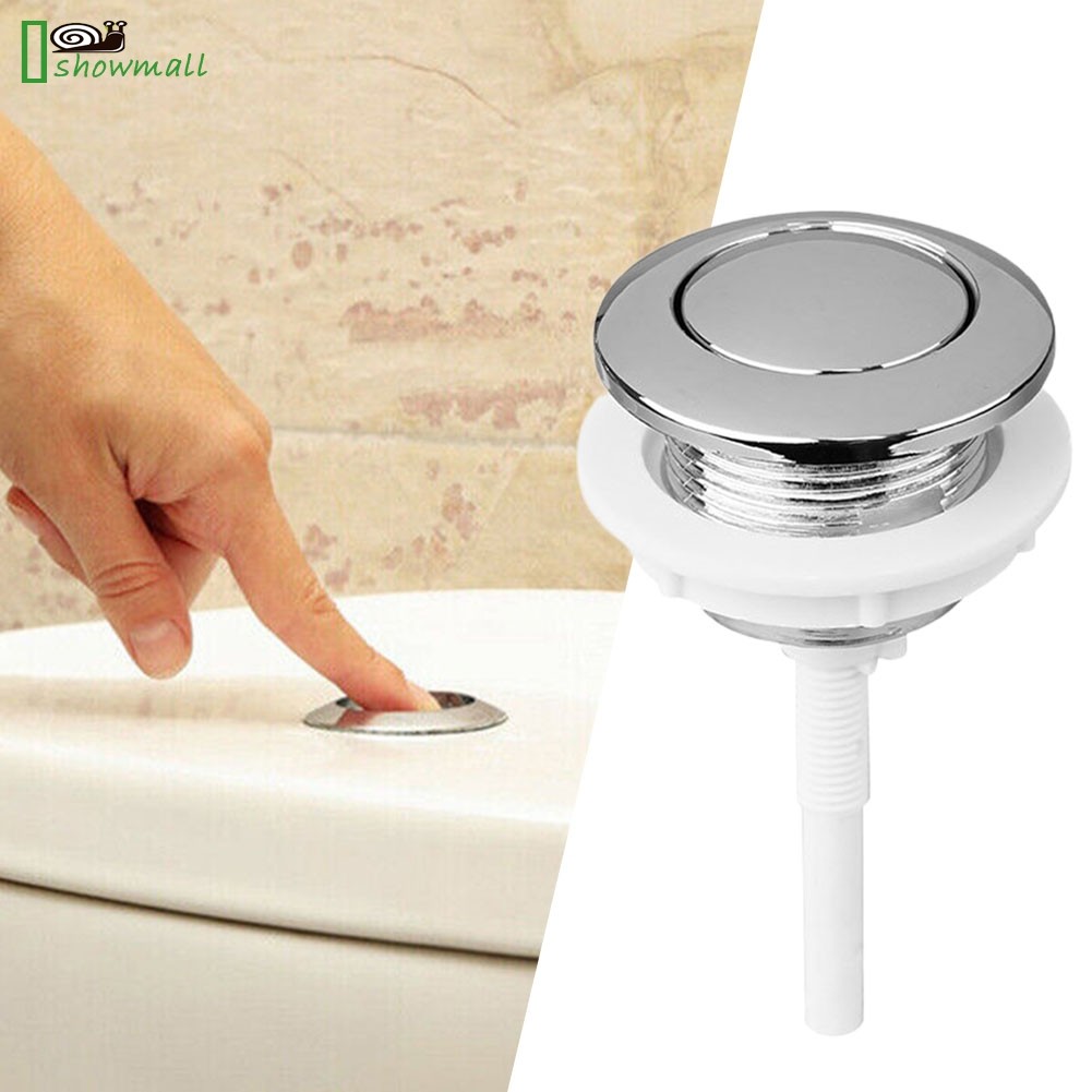 [ISHOWMAL] 38mm Bathroom Toilet Push Button Single Flush Button Toilet ...