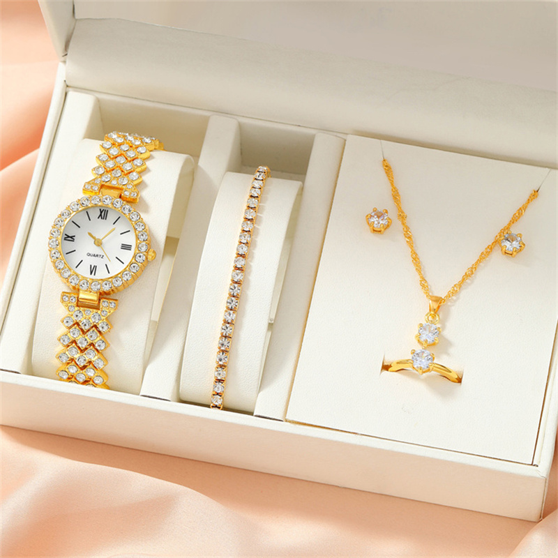 Ladies Watch Watch Bracelet Jewelry Set | Shopee Philippines