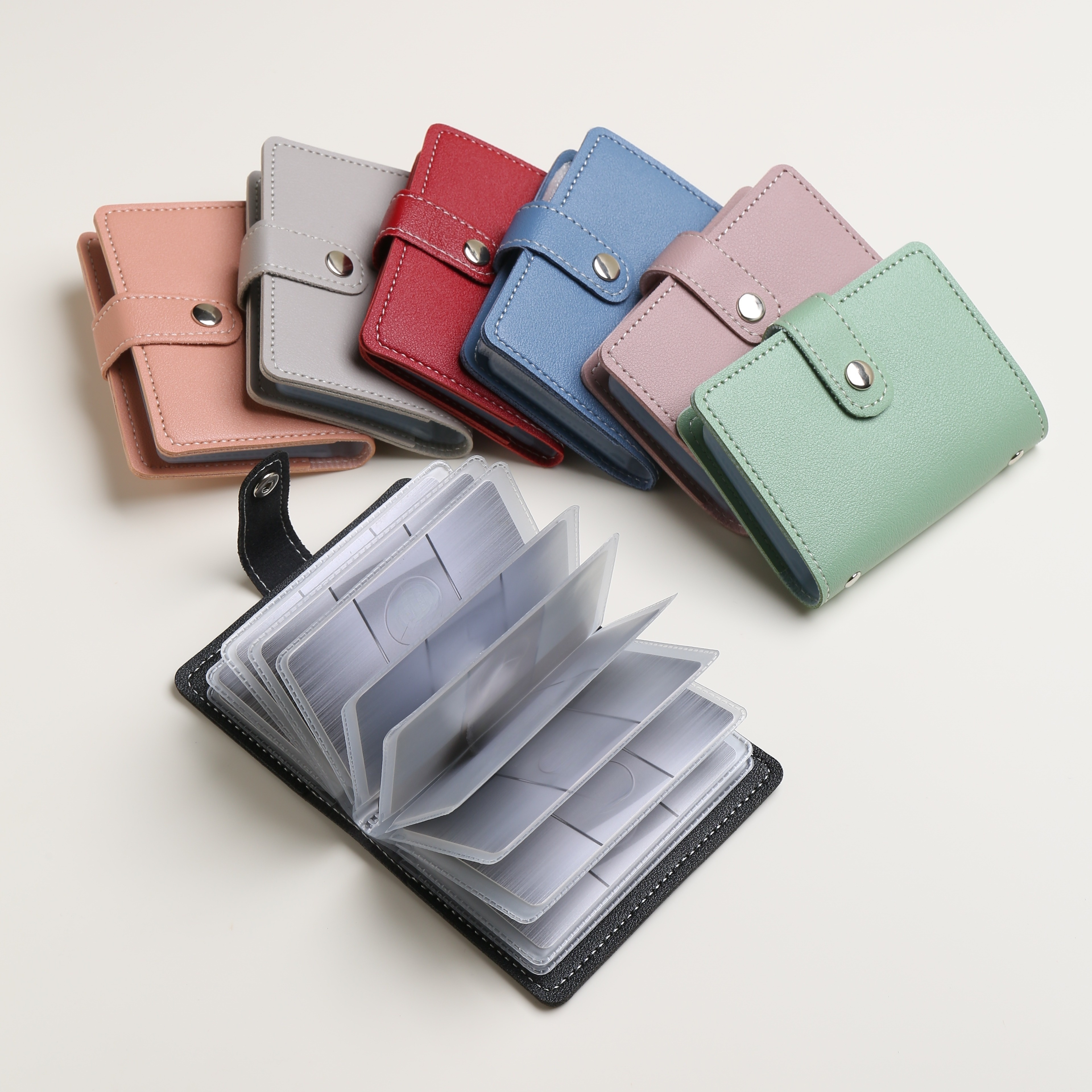 26 Card Slots Fashionable Card Holder Female Cute Male Female Bank Card ...