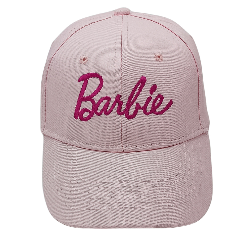 Cross-border New Style Barbie Barbie Pink Hard Top Baseball Cap ins ...