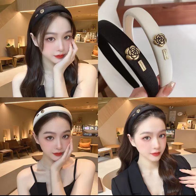 Korean Style Camellia Hair Band With Small Fragrance Headband Hair ...