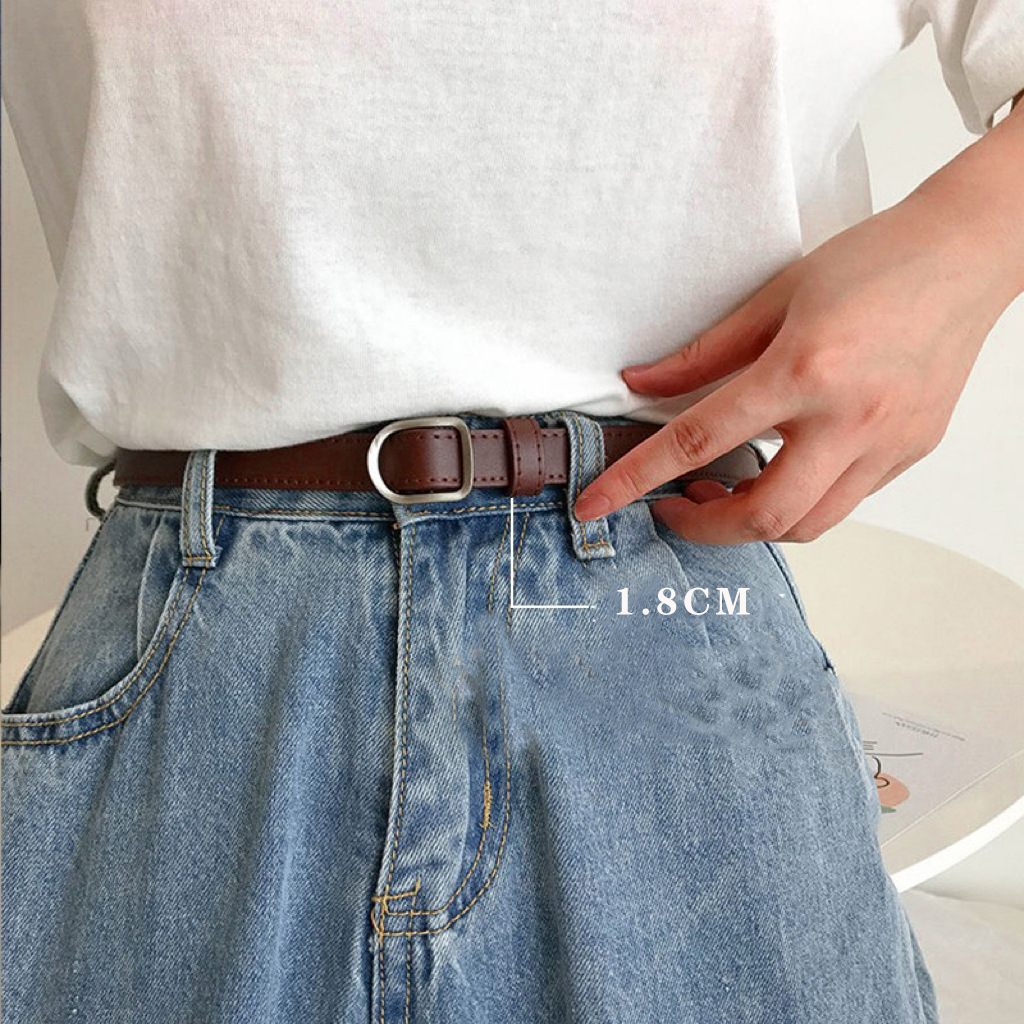 Korean style perforated men's and women's versatile and minimalist ...