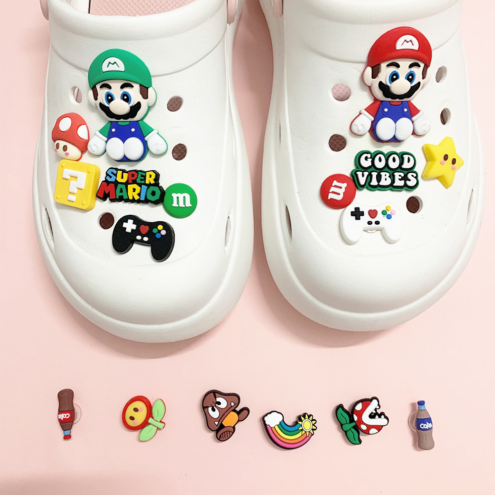 17pcs Suuta kaartuunii Crocs accessories | Shopee Philippines