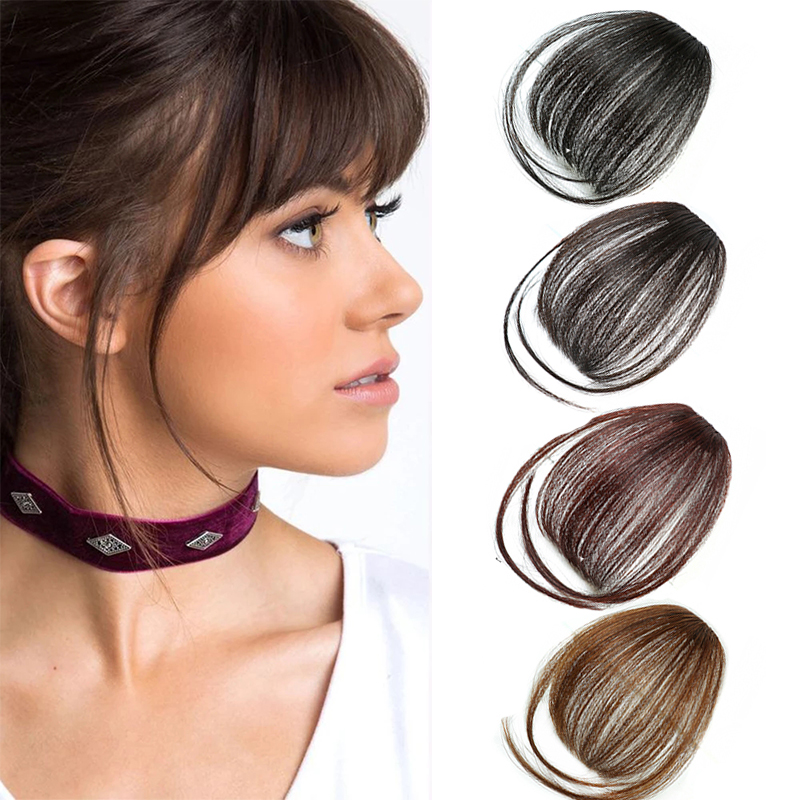 Fake Bangs Female Natural Forehead Bangs Invisible Without Trace ...