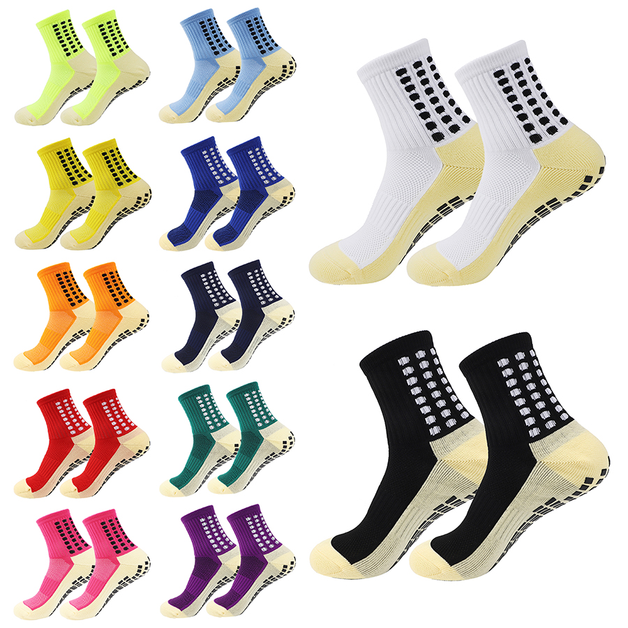 Professional Sports Socks with Towel Sole & Silicone Grip - Unisex ...