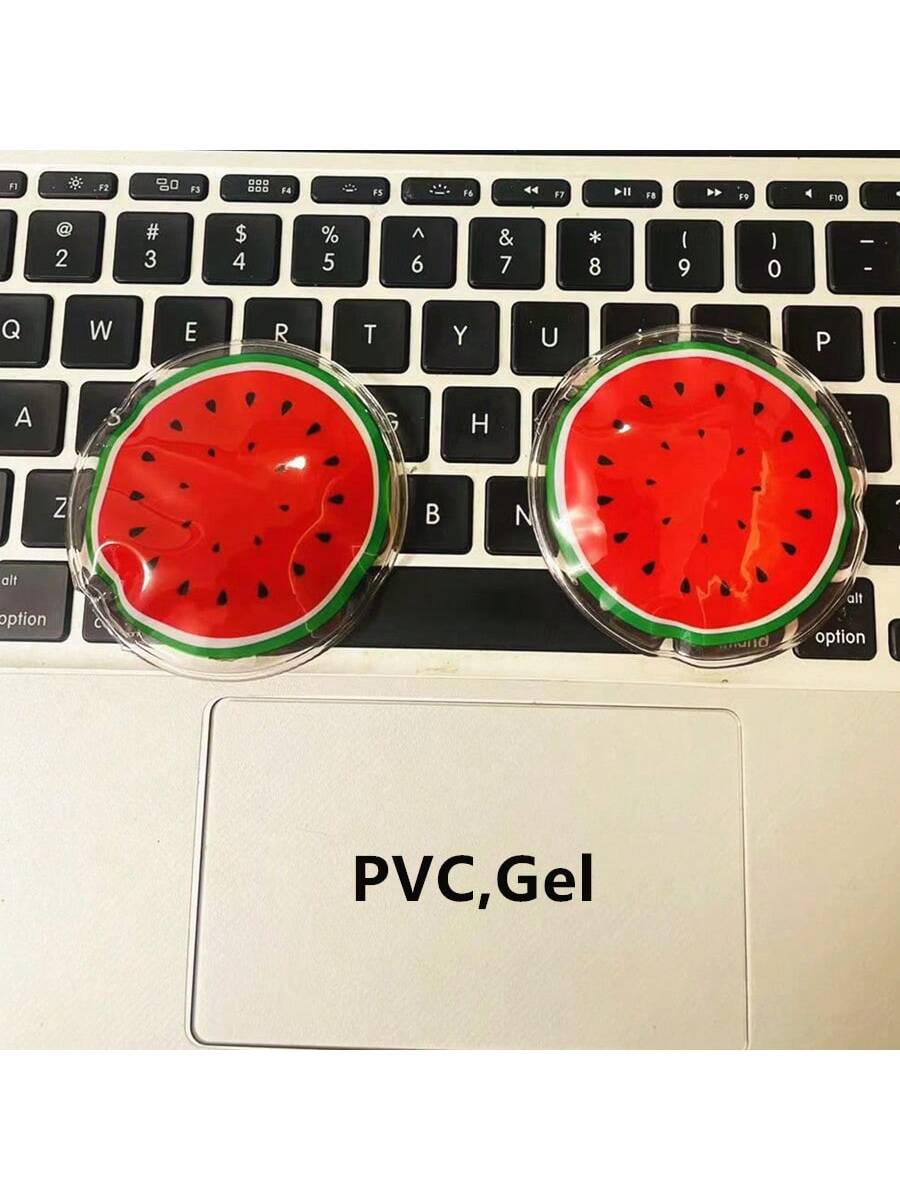 1 Watermelon Gel Ice Patch, Cold Warm Eye Mask, Relieve Eye Fatigue ...