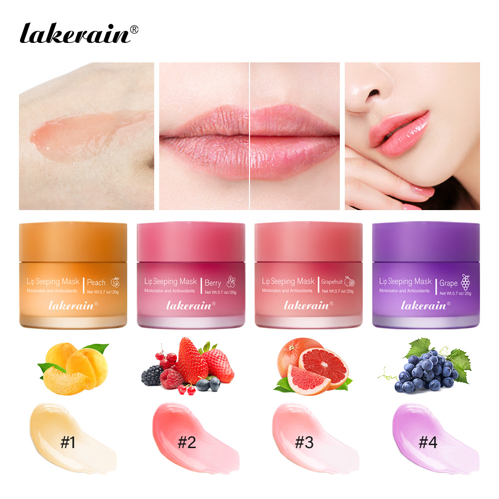Sleep Lip Mask Fade Lip Lines Exfoliate Dead Skin Moisturizing