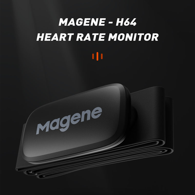Magene H64 Heart Rate Monitor Mover ANT Bluetooth Chest Strap Cycling ...