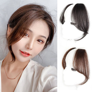 Side Bangs Clip Hairpiece Middle-part Bangs Hair Extensions Clip in the ...