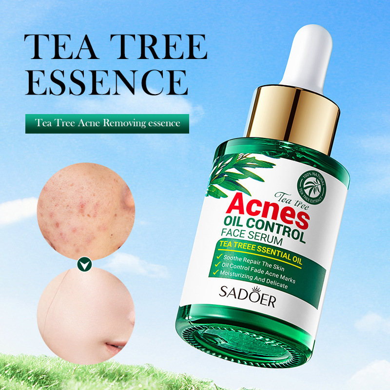 Tea Tree Acne Removal Oil Control Essence Student Moisturizing Anti-Acne Original Liquid ...