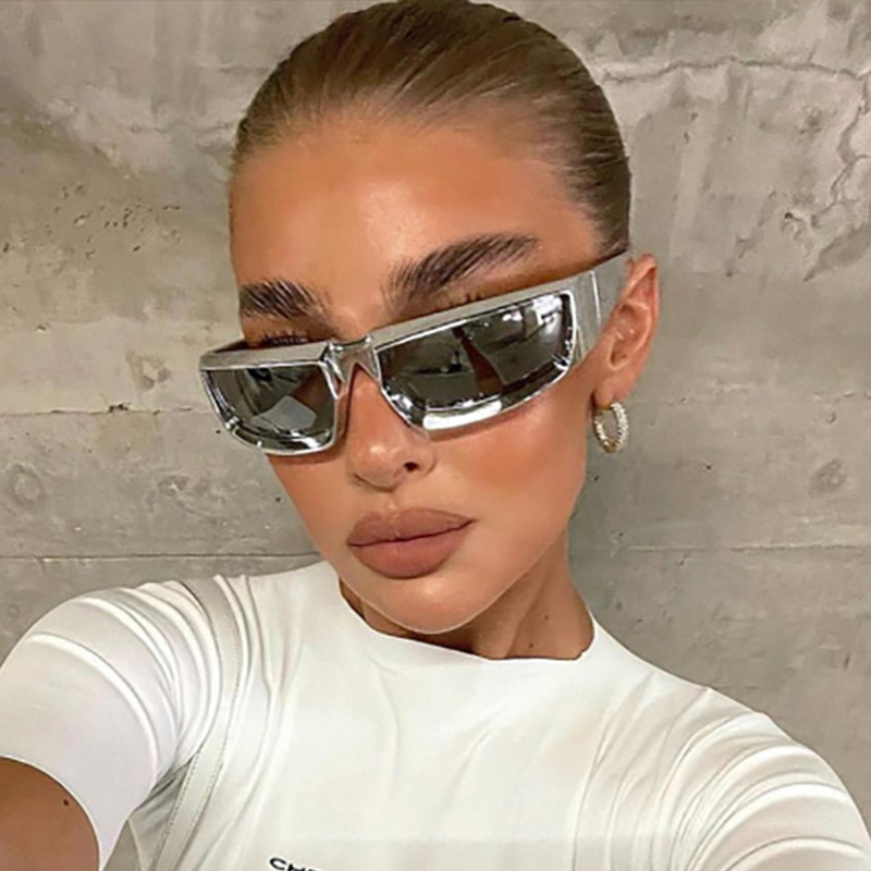 European American Style Y2K Future Technology Sunglasses | Shopee ...