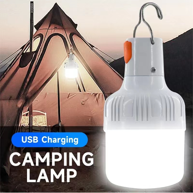 Led Rechargeable Bulb Night Market Stall Light | Shopee Philippines