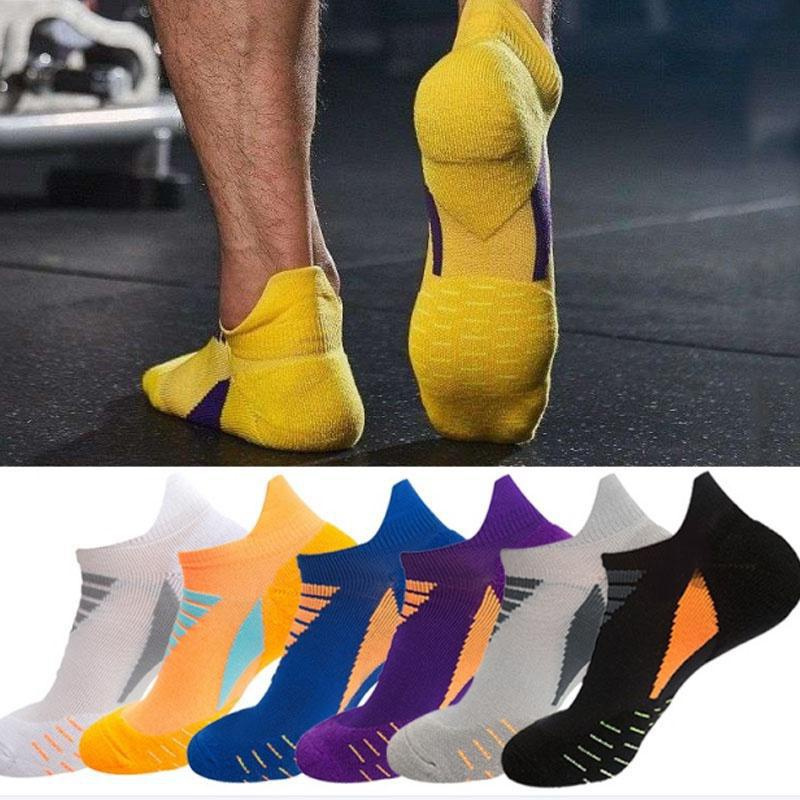 1 pair comfortable, cushioning and breathable low-cut ankle sports ...