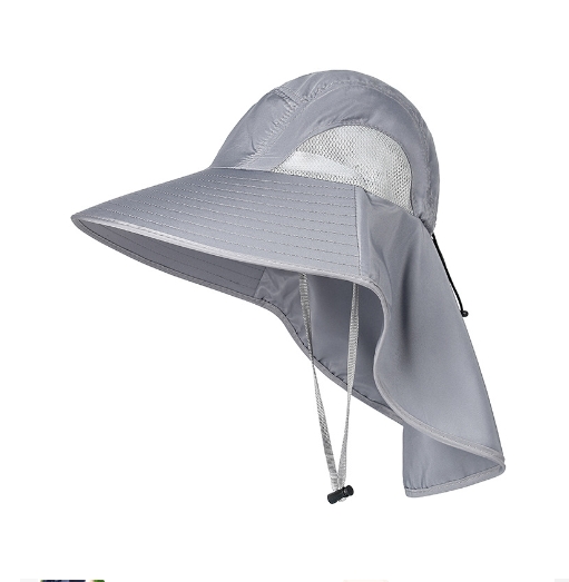 Summer Sun Protection Tea Picking Hat, Sun Shading Hat With Large Brim ...