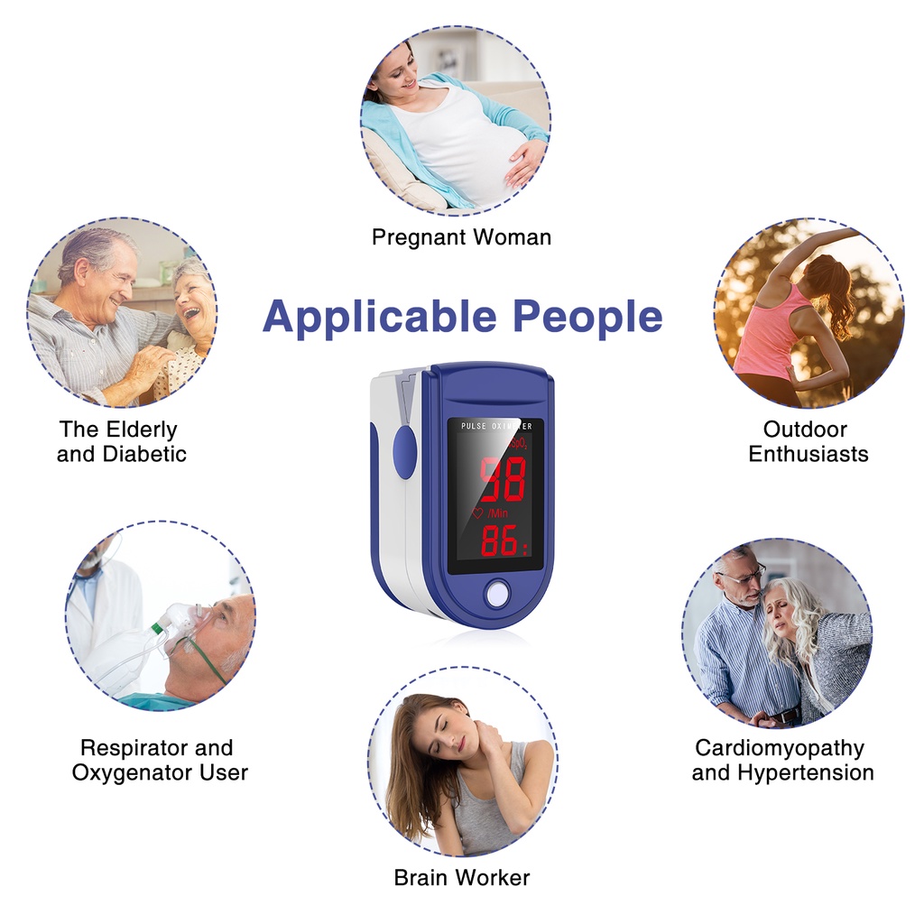 Photoelectric Blood Oxygen Sensor Infant Pulse Machine Fingertip Pulse ...