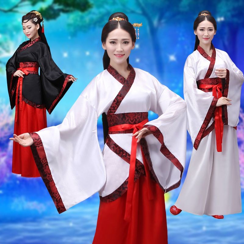 Hanfu Ancient Costume Hanfu Women's Clothing Quyi Hanfu Improved Tang ...