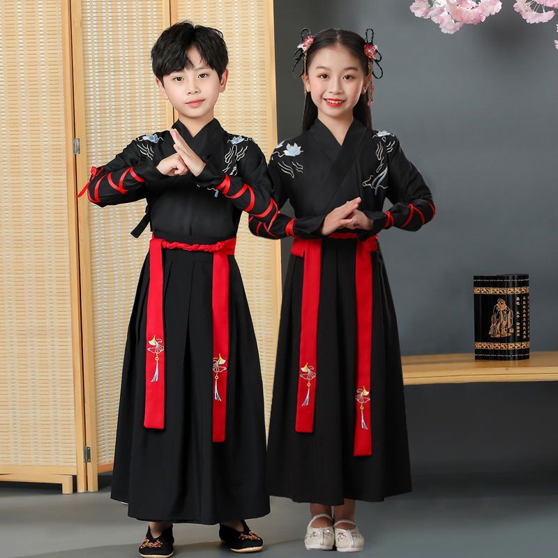 Hanfu Children Men Women Chinese Costumes Ancient Costumes Book ...