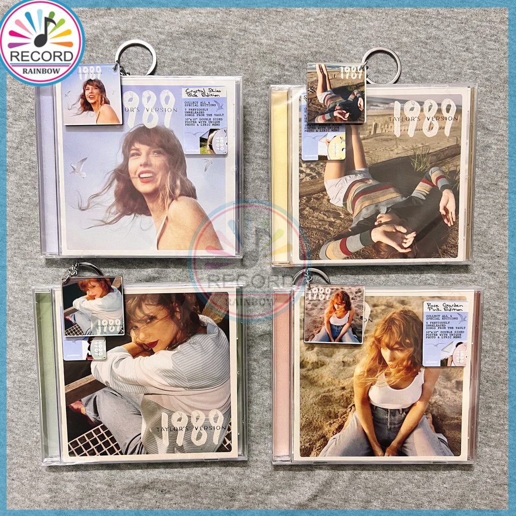 Taylor Swift 1989 Taylor's Version Crystal Skies Blue,Aquamarine Green ...