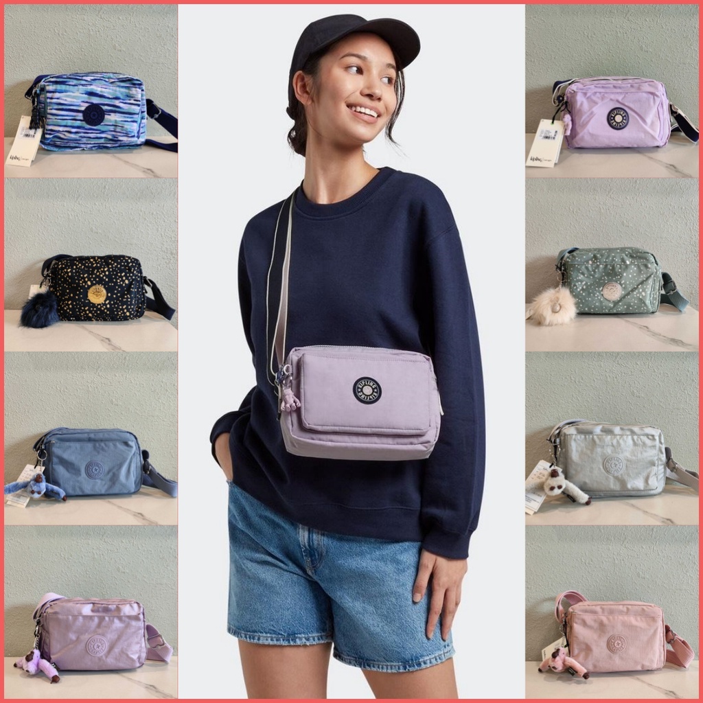 Kip Women's Crossbody Bag 4 Zip Square Shoulder Bag KI6237 (10 Colors ...