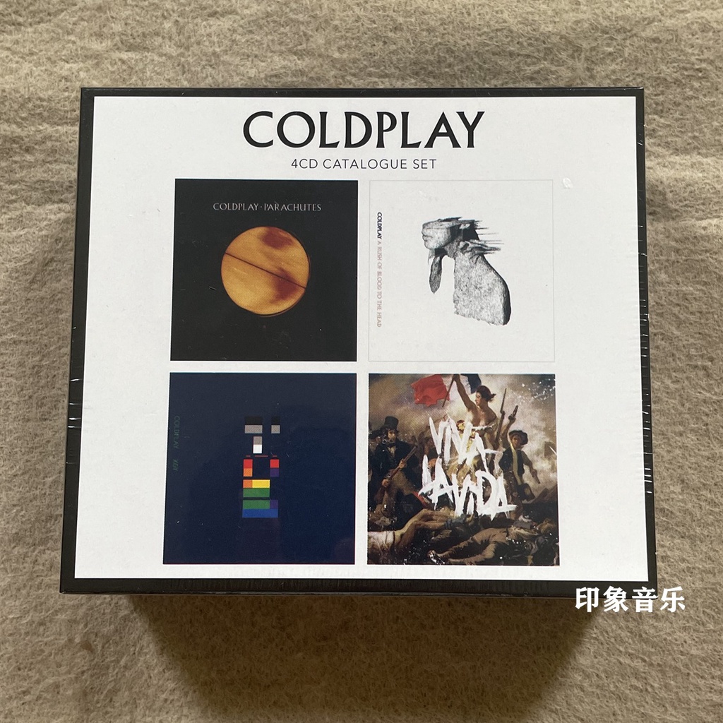 Coldplay Catalogue 4CD Box Set Edition Album[Sealed] | Shopee Philippines